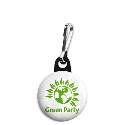 Green Party Logo - Political Button Badge, Fridge Magnet, Key Ring ...