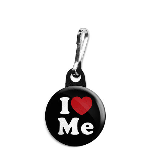 I Love (Heart) Me - Button Badge, Fridge Magnet, Key Ring | BadgePig.co.uk