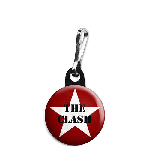 The Clash - Star Logo - Punk Button Badge, Fridge Magnet, Key Ring ...