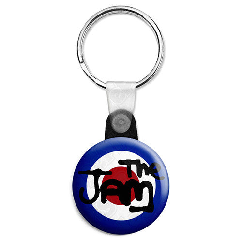 The Jam Logo - Mod Button Badge, Fridge Magnet, Key Ring | BadgePig.co.uk