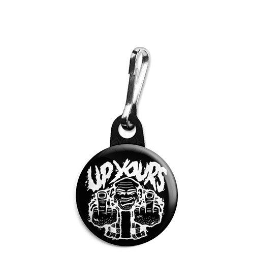 Up Yours - Offensive Button Badge, Fridge Magnet, Key Ring | BadgePig.co.uk