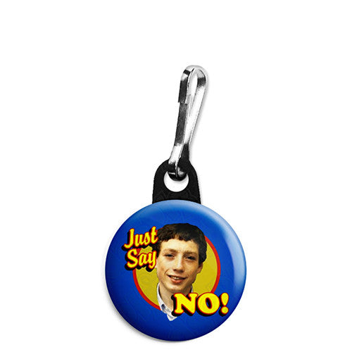 Zammo - Just Say No Grange Hill Button Badge, Fridge Magnet, Key Ring ...